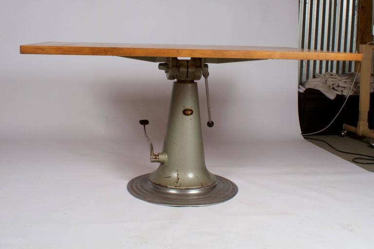 Incredible 1940 Nike Drafting Table at 1stDibs