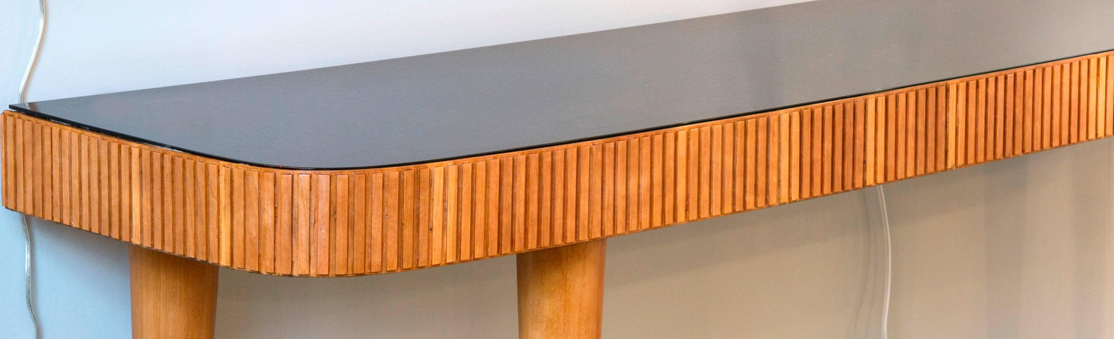 Mid-Century Italian Console For Sale at 1stDibs