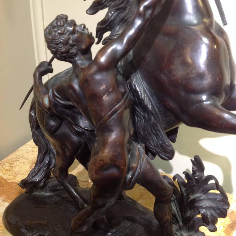 Pair of Bronze Marly Horses For Sale at 1stDibs