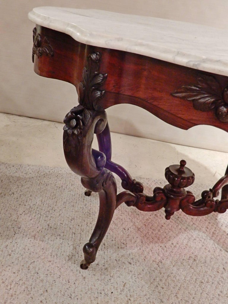 Center table by Belter Victorian Rosewood at 1stDibs