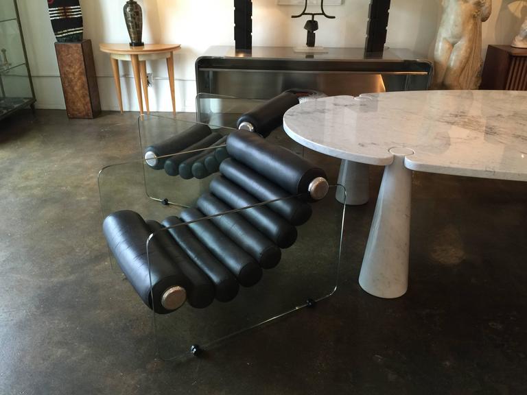 Fabio Lenci Pair of "Hyaline" Chairs at 1stDibs