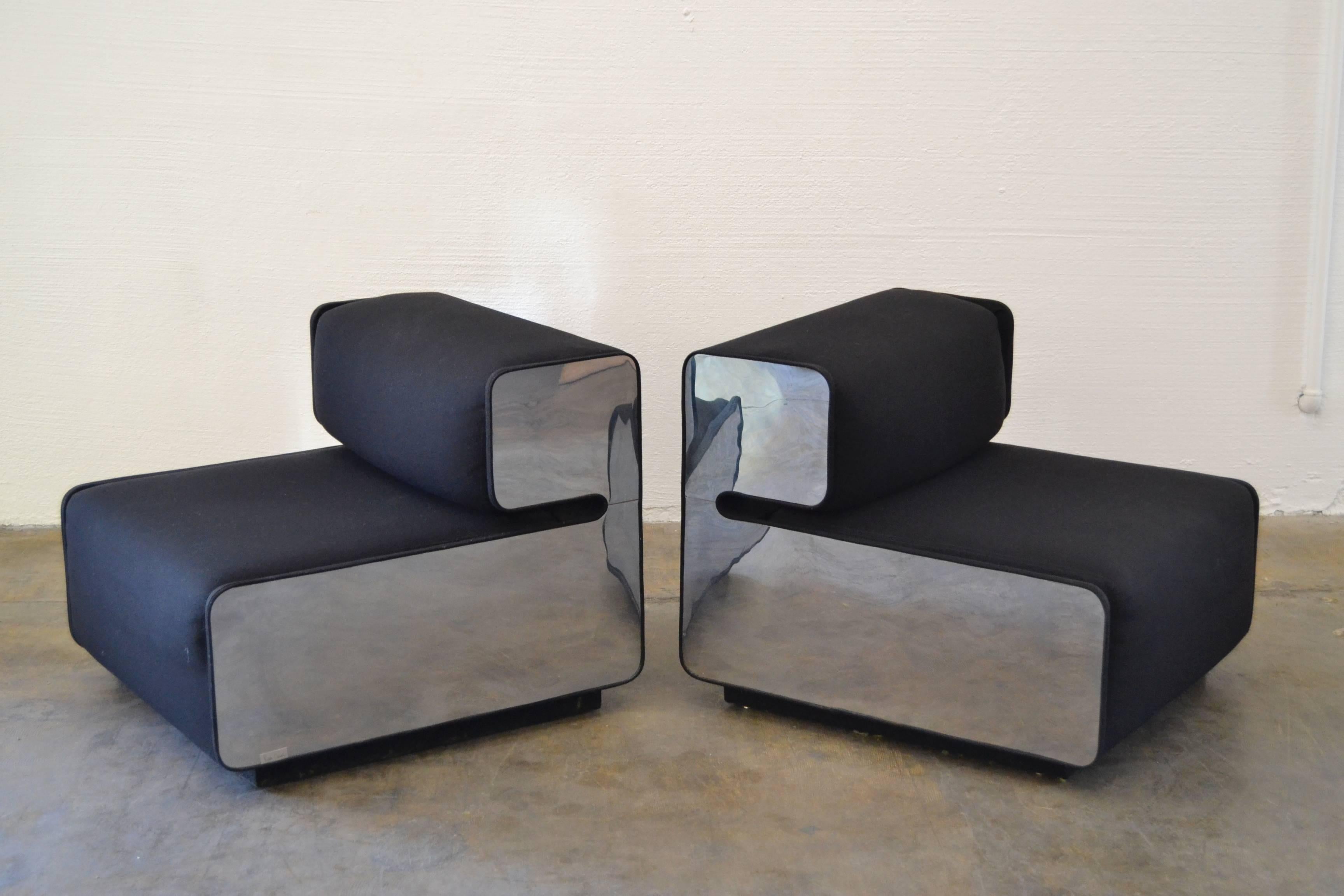 Pierre Cardin Rare Lounge Chairs at 1stDibs | pierre cardin lounge ...