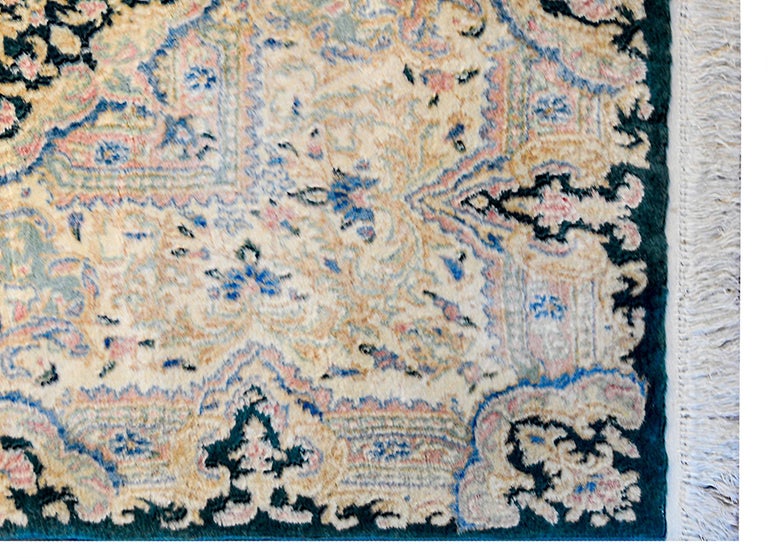 Amazing Mid-20th Century Kirman Rug For Sale at 1stDibs