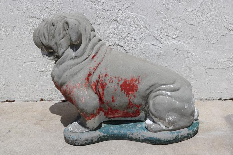 "Georgia Bulldog" Concrete Sculpture at 1stDibs | concrete georgia ...