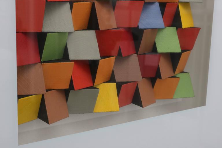 Framed Limited Edition Artwork Titled "COLORS-705" by Cicero Silva at ...