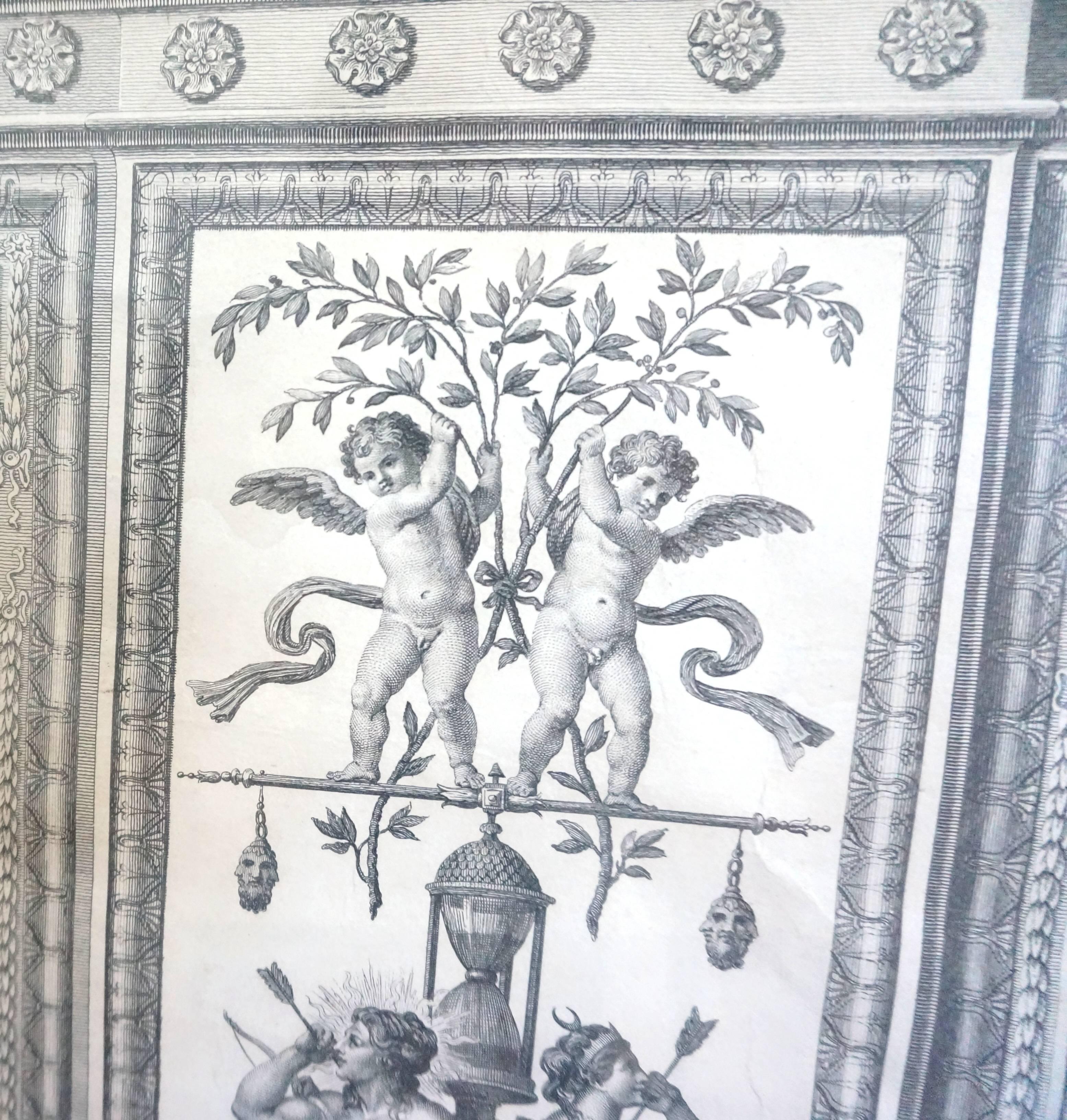 18th Century Italian Neoclassical Engraving at 1stDibs