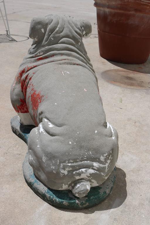 "Georgia Bulldog" Concrete Sculpture at 1stDibs | concrete georgia ...