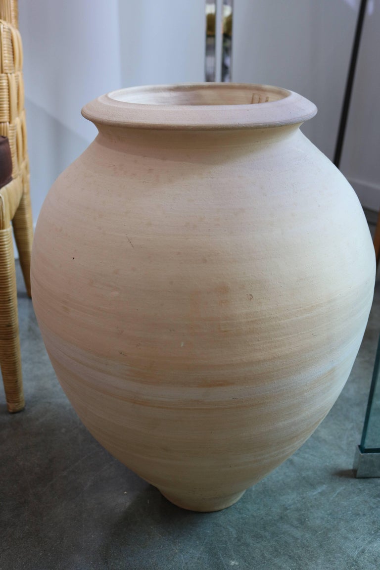 Pair of Terracotta Amphora Vases For Sale at 1stDibs