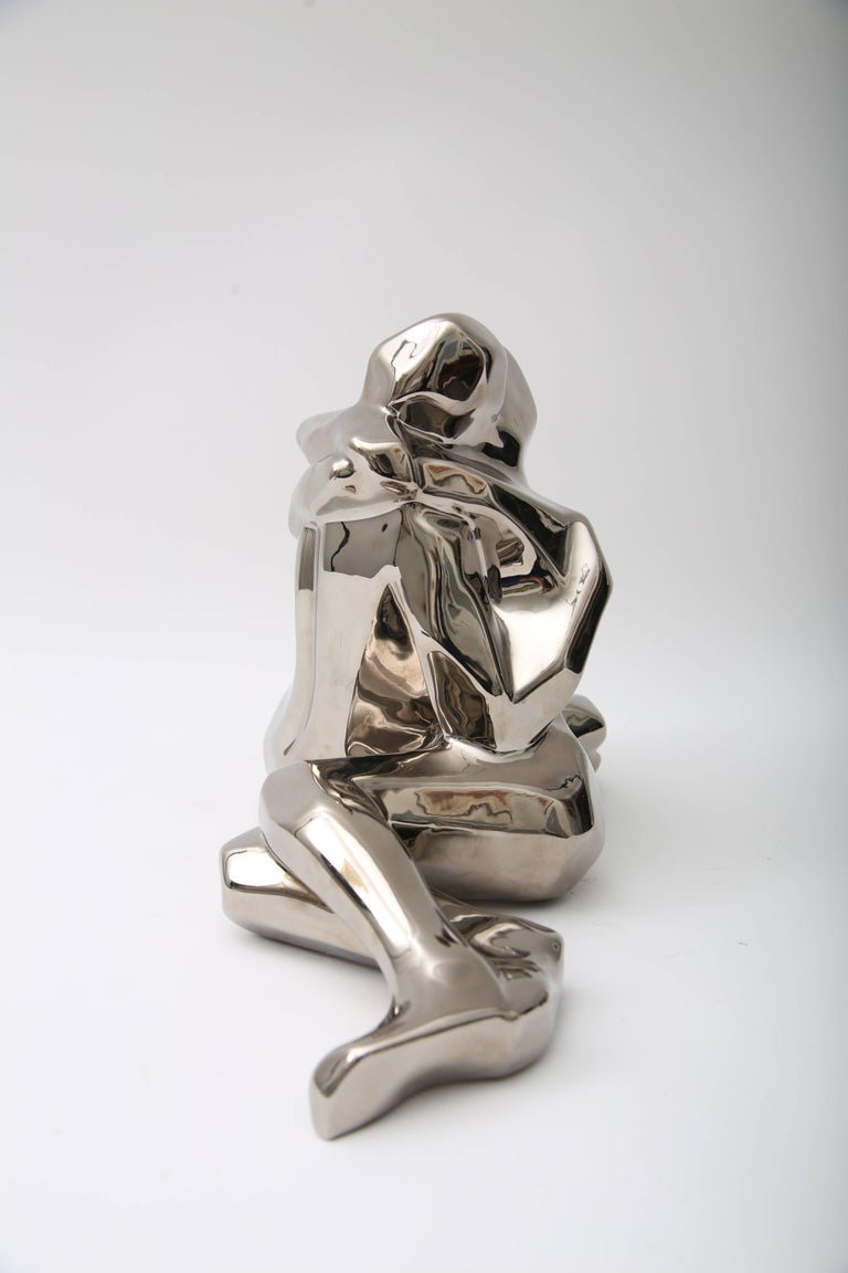 Jaru Figural Sculpture in Platinum at 1stDibs