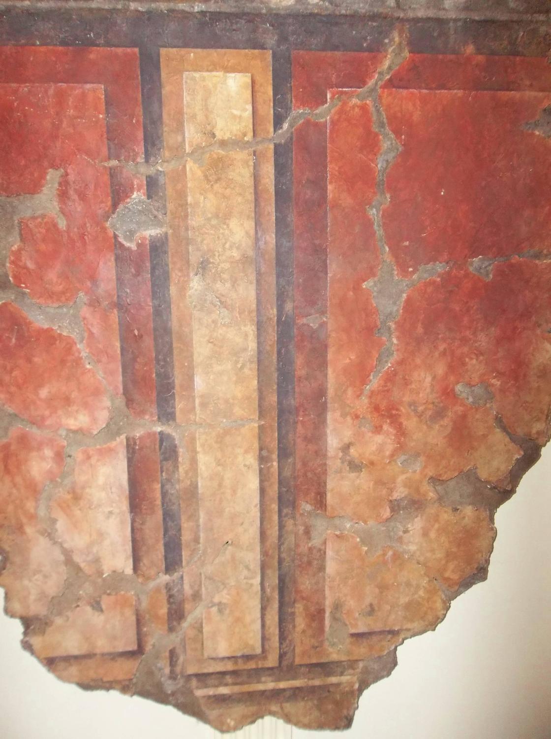 Large Roman or Pompeian Style Fresco Panel in Full Relief For Sale at ...