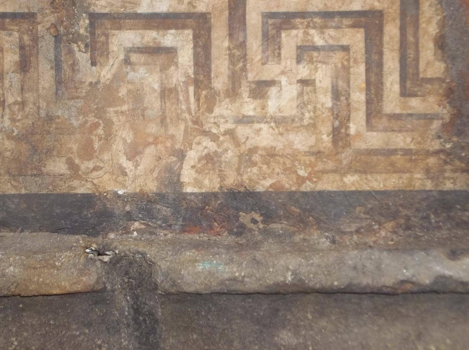 Large Roman or Pompeian Style Fresco Panel in Full Relief For Sale at ...