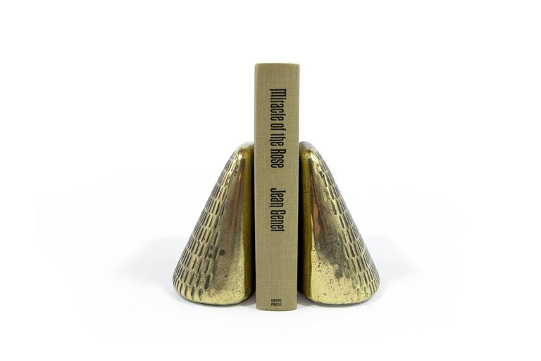 Pyramid Bookends by Ben Seibel for Jenfred Ware at 1stDibs