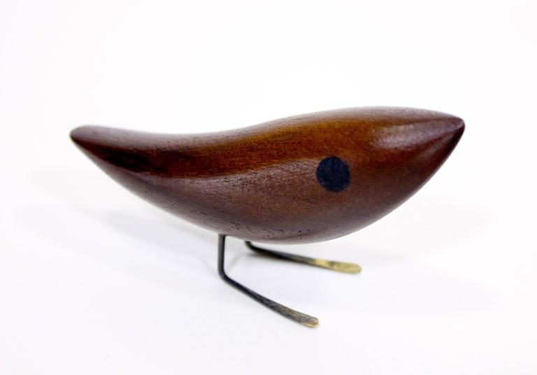 Set of Six Wooden Birds by Jacob Herman at 1stDibs