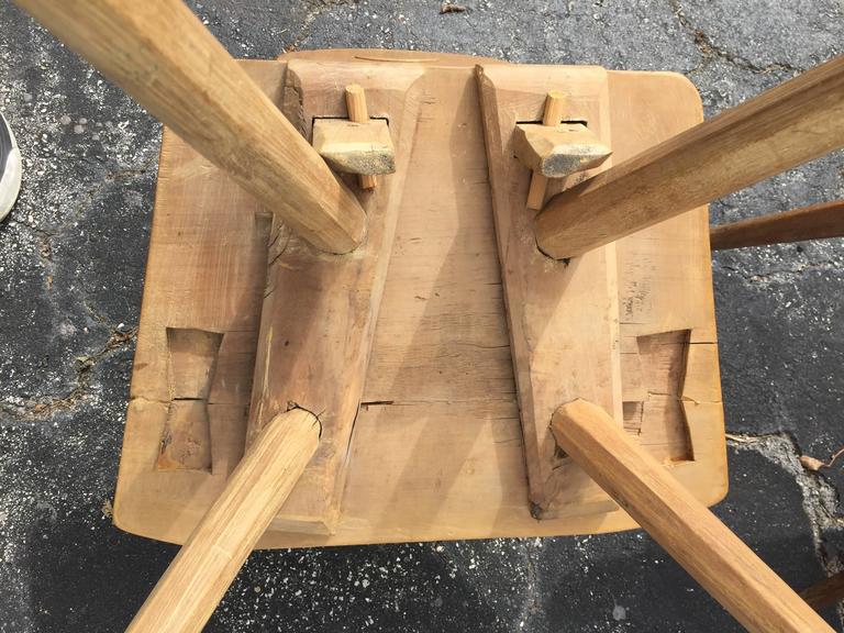 Set of Eight 19th Century Swiss Alpine Chairs at 1stDibs