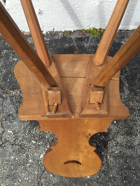 Set of Eight 19th Century Swiss Alpine Chairs at 1stDibs