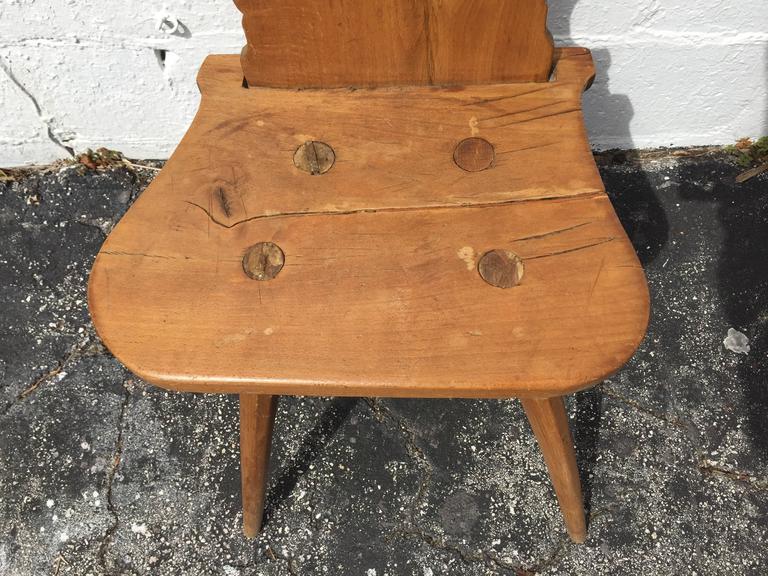 Set of Eight 19th Century Swiss Alpine Chairs at 1stDibs