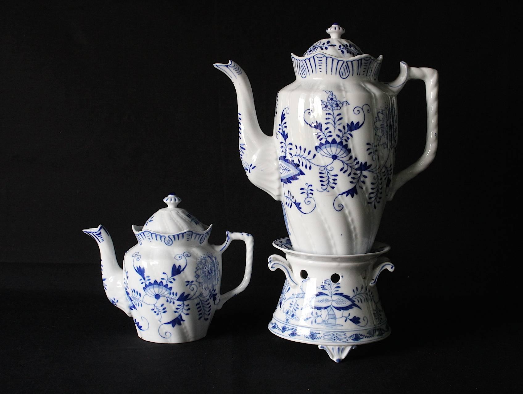 Rare 43 Pieces Louis Regout Maastricht Porcelain Coffee and Tea Service ...