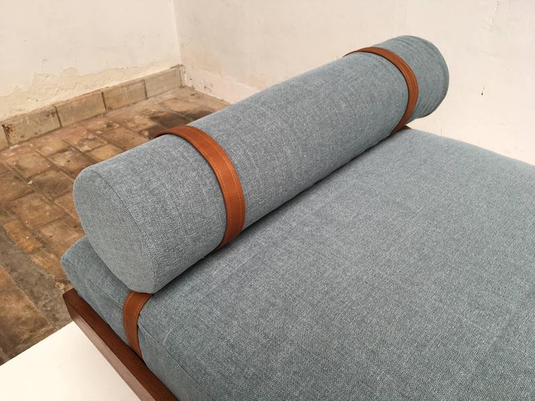 1960s Teak Scandinavian Daybed with New De Ploeg Steppe Wool Upholstery ...