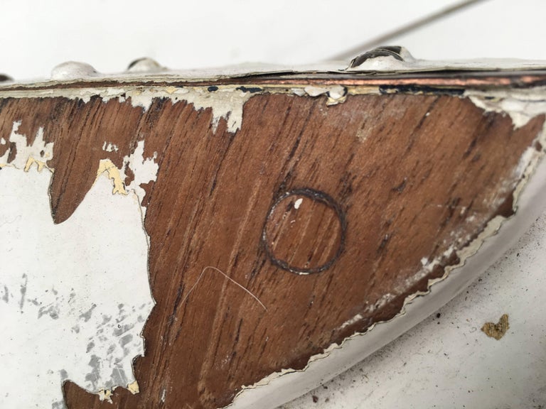 Unique Dutch Historical Sailing Boat Oak 'Keel' Coffee Table with ...