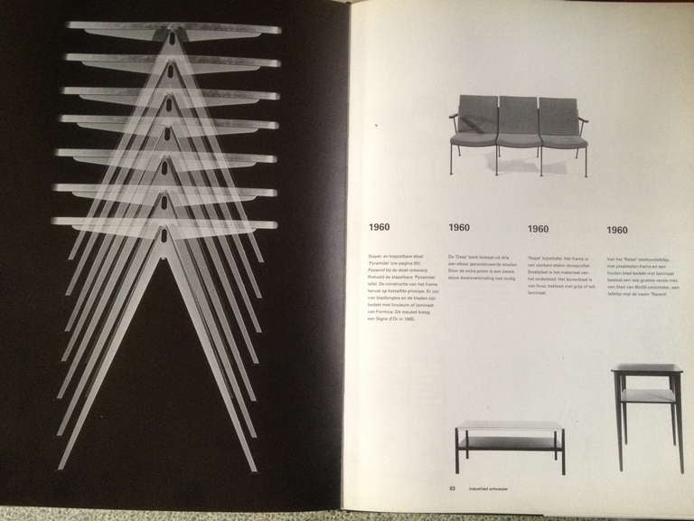 Wim Rietveld 1st Edition Oak Top 'Pyramid' Compass Table Ahrend the ...