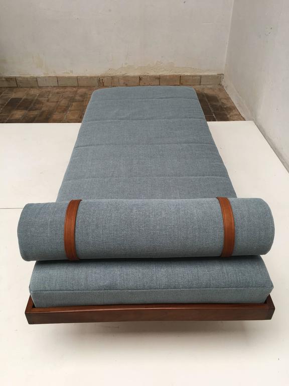 1960s Teak Scandinavian Daybed with New De Ploeg Steppe Wool Upholstery ...