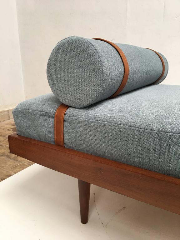 1960s Teak Scandinavian Daybed with New De Ploeg Steppe Wool Upholstery ...