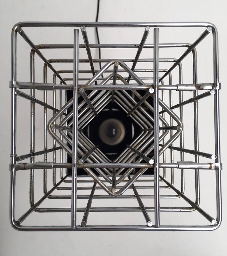 Light Sculpture by the Exclusive Galerie Oxar, Paris, 1973, Published ...