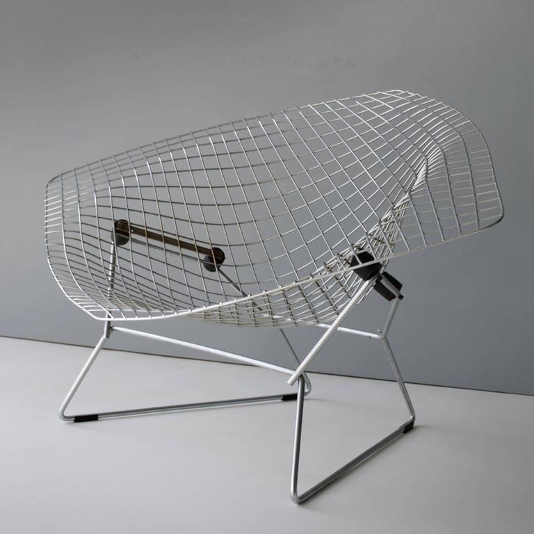 Large Diamond Chair by Harry Bertoia for Knoll at 1stDibs