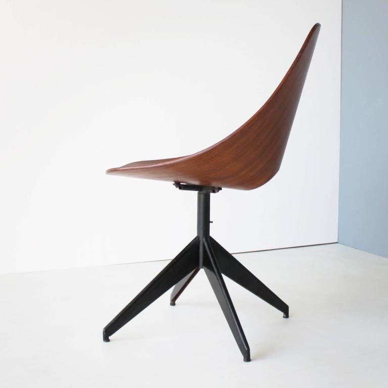 Rare Medea Swivel Chair by Vittorio Nobili at 1stDibs | medea chair