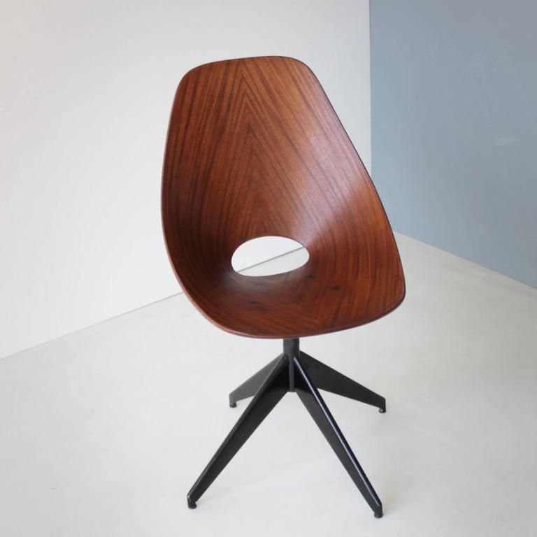 Rare Medea Swivel Chair by Vittorio Nobili at 1stDibs | medea chair