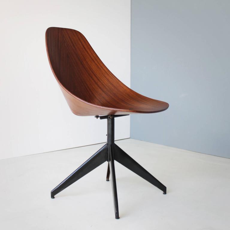 Rare Medea Swivel Chair by Vittorio Nobili at 1stDibs | medea chair