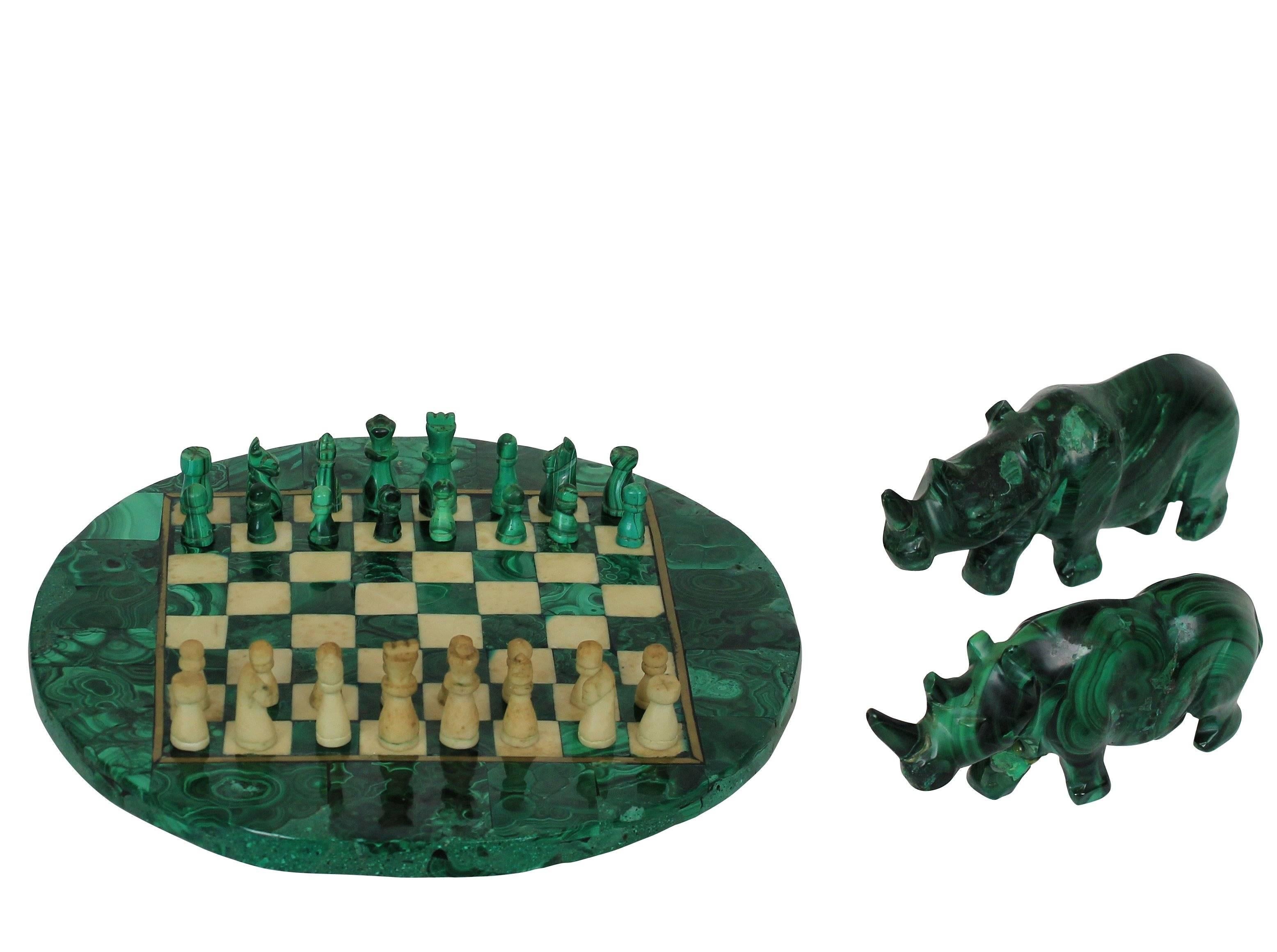 Collection of Malachite Objects at 1stDibs