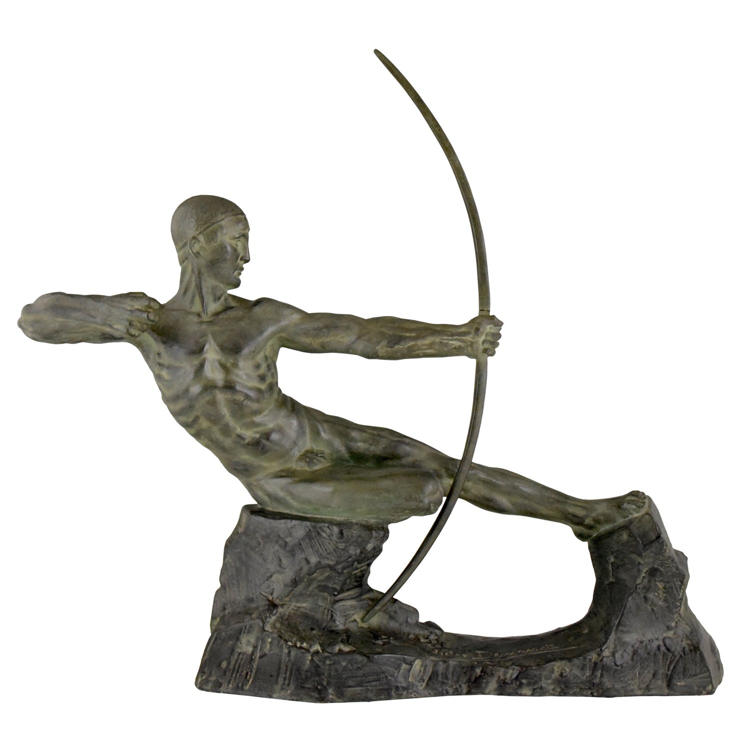 Bronze Sculpture of an Archer by Zoran Males For Sale at 1stDibs