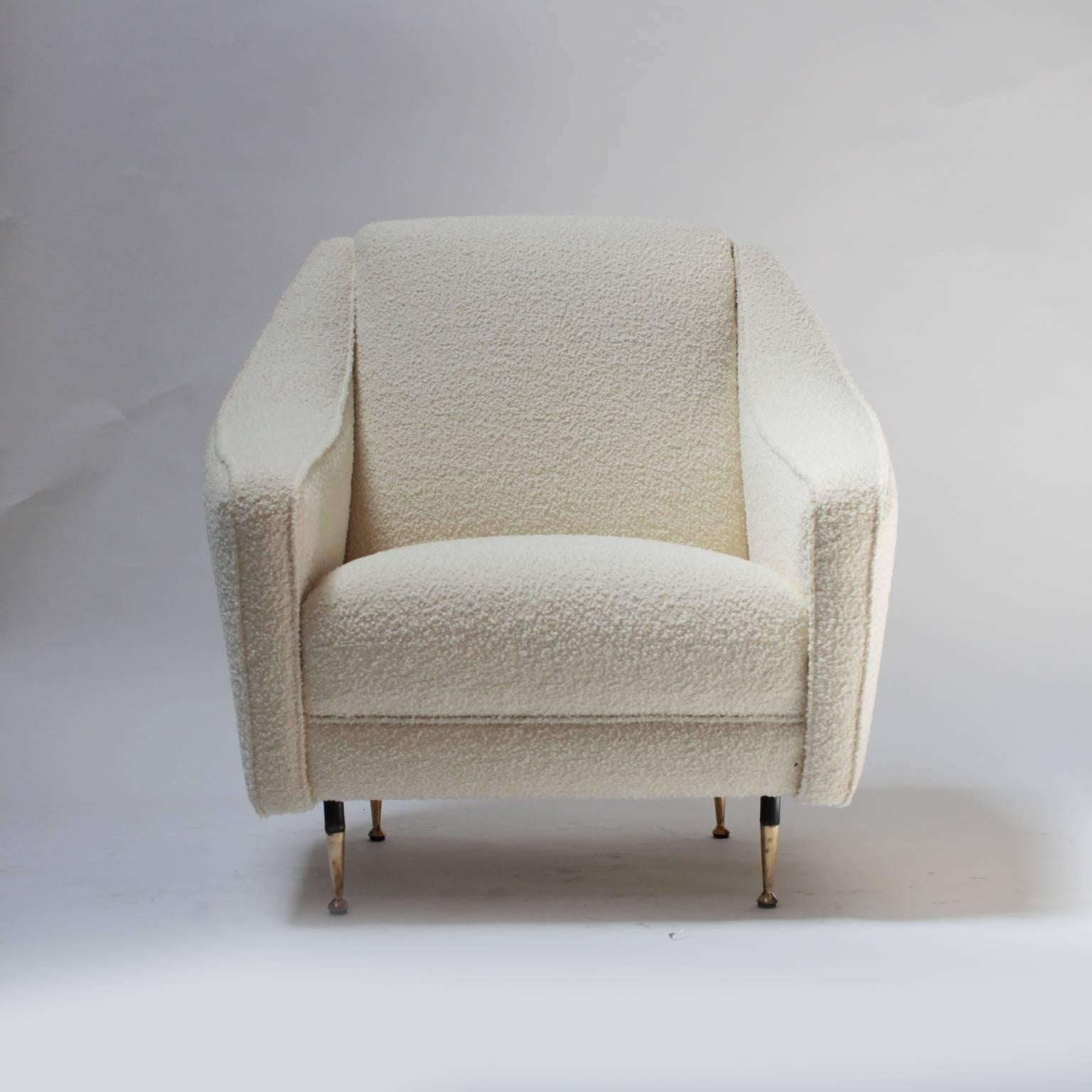 Pair of Elegant Italian Armchairs at 1stDibs