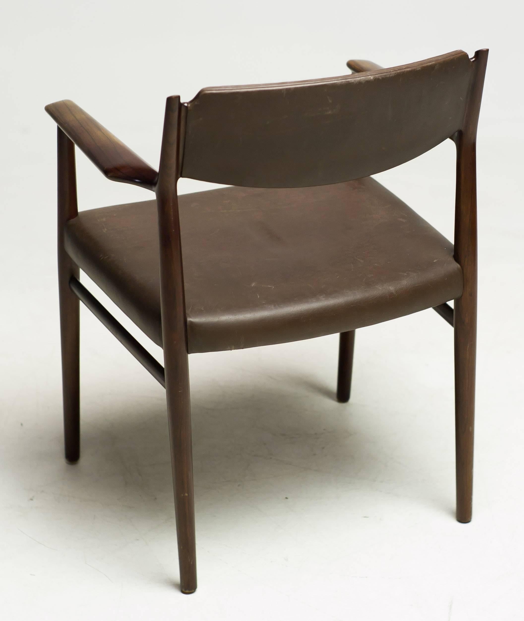 Arne Vodder Armchair at 1stDibs