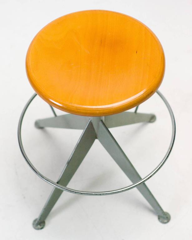 Industrial 1950s French Artist Painters Work Stool at 1stDibs | artist ...