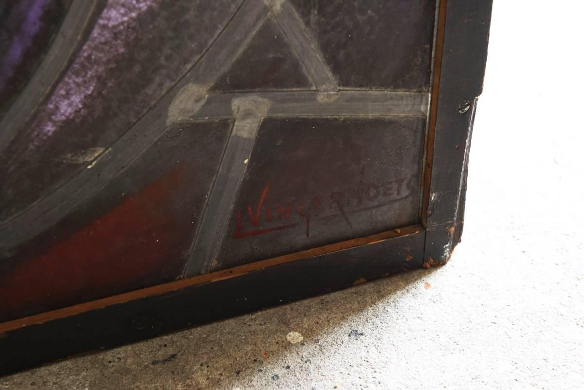 Stained Glass Designed by the Belgium Artist Vingerhoets at 1stDibs ...