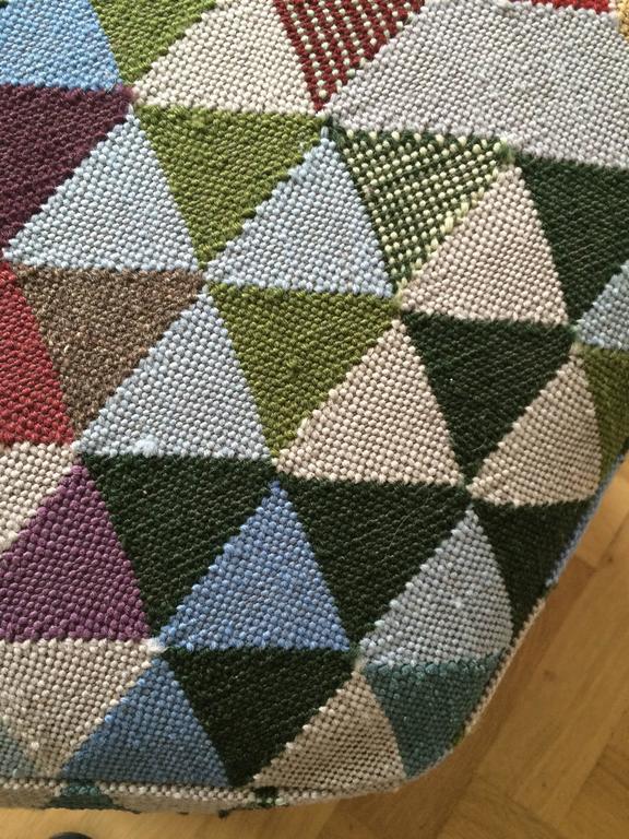 'Triangles' Pouf by Bertjan Pot for Golran - Modern Kelim Technique For ...