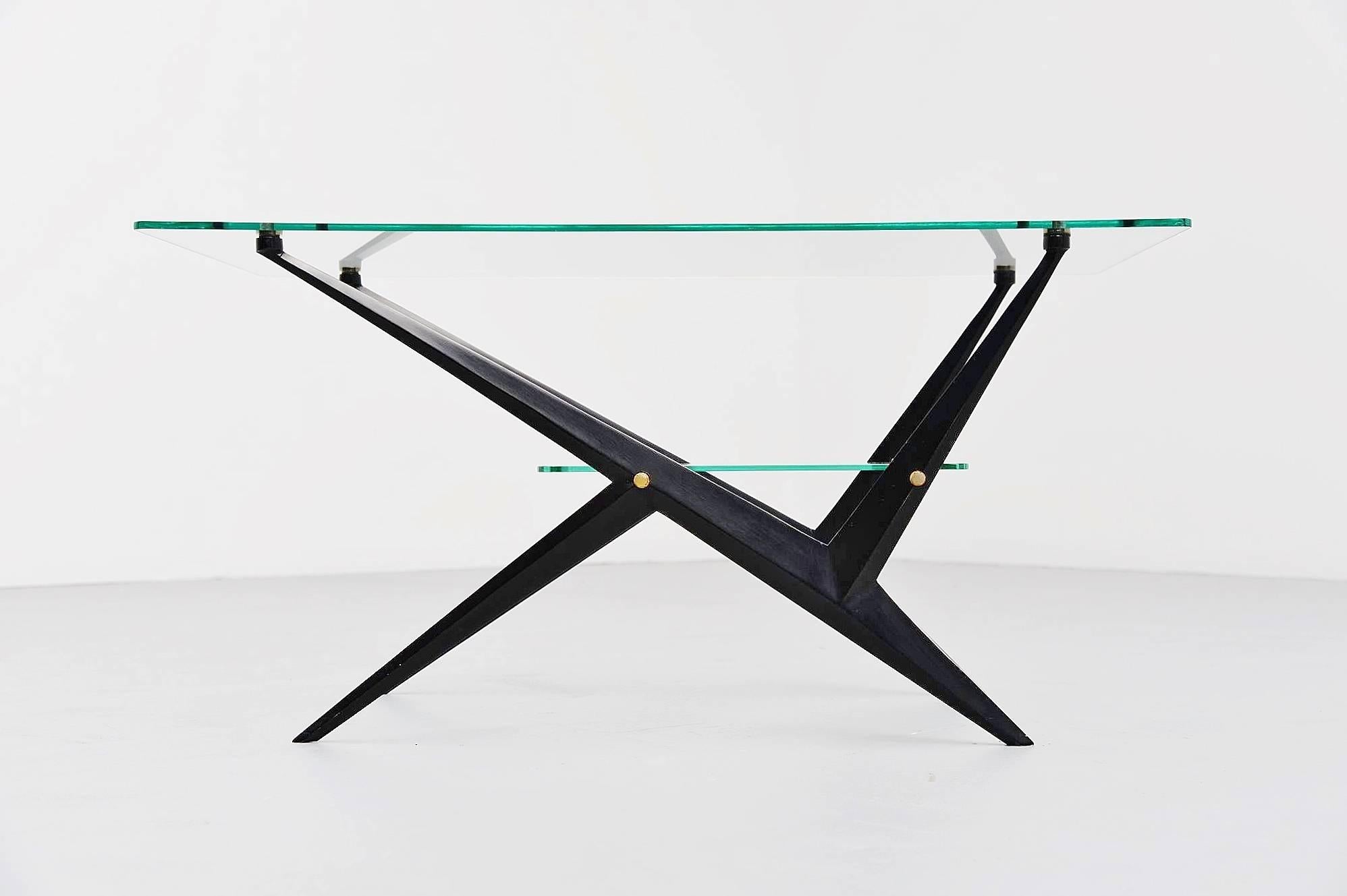 Angelo Ostuni Cocktail Table, Italy, 1950 at 1stDibs