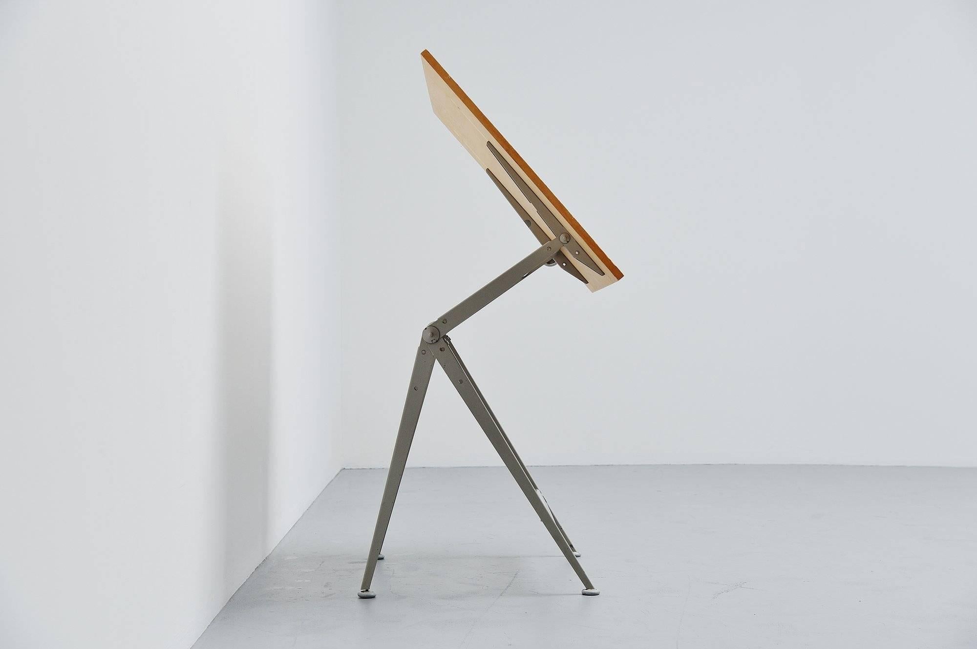 Wim Rietveld Friso Kramer Reply Drafting Table, Holland, 1963 at ...