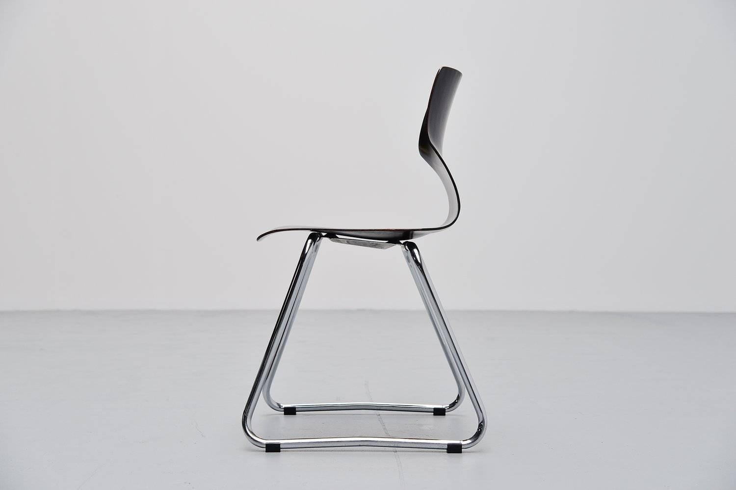 Adam Stegner Stacking Chairs Flototto, Germany, 1960 at 1stDibs