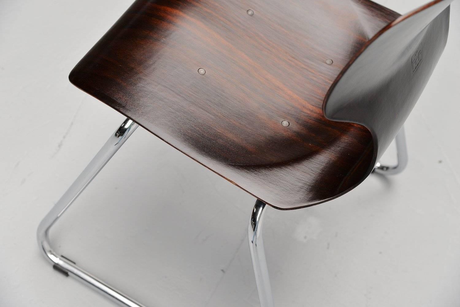 Adam Stegner Stacking Chairs Flototto, Germany, 1960 at 1stDibs