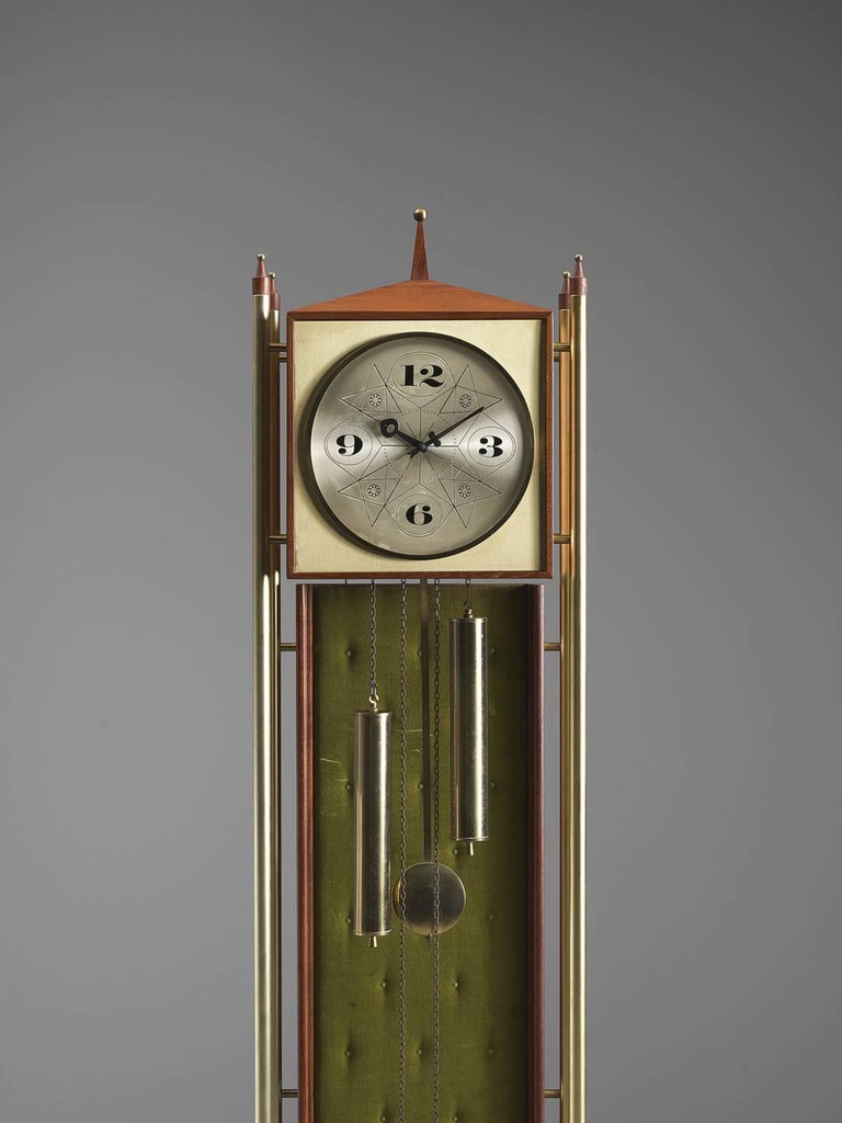 Swag-Leg Grandfather Clock by George Nelson, 1957 at 1stDibs | george ...