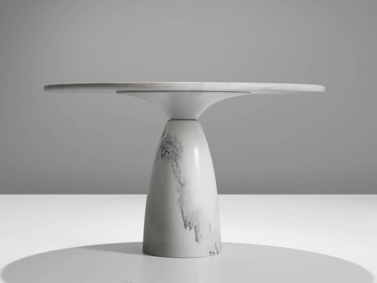 Post-Modern German Marble Center Table at 1stDibs