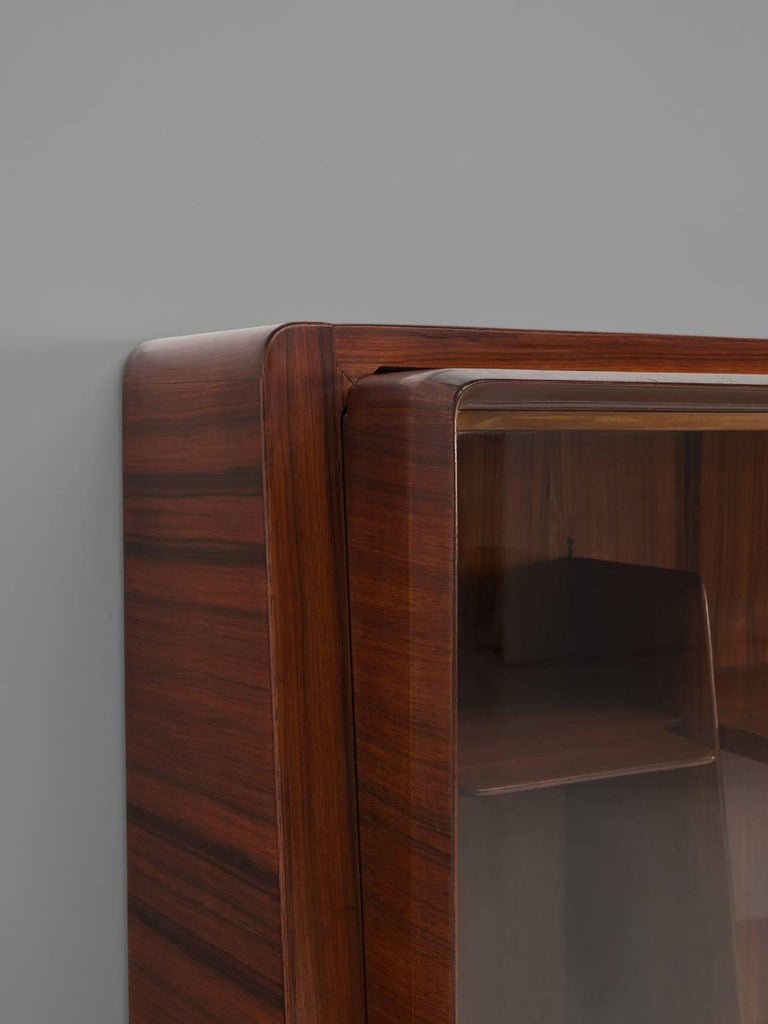 Large Dassi Milano Cabinet with Brass, 1950s For Sale at 1stDibs