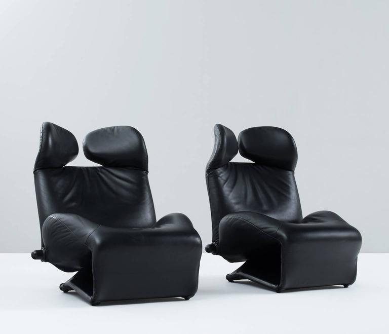 Toshiyuki Kita 'Wink' Lounge Chairs for Cassina For Sale at 1stDibs ...