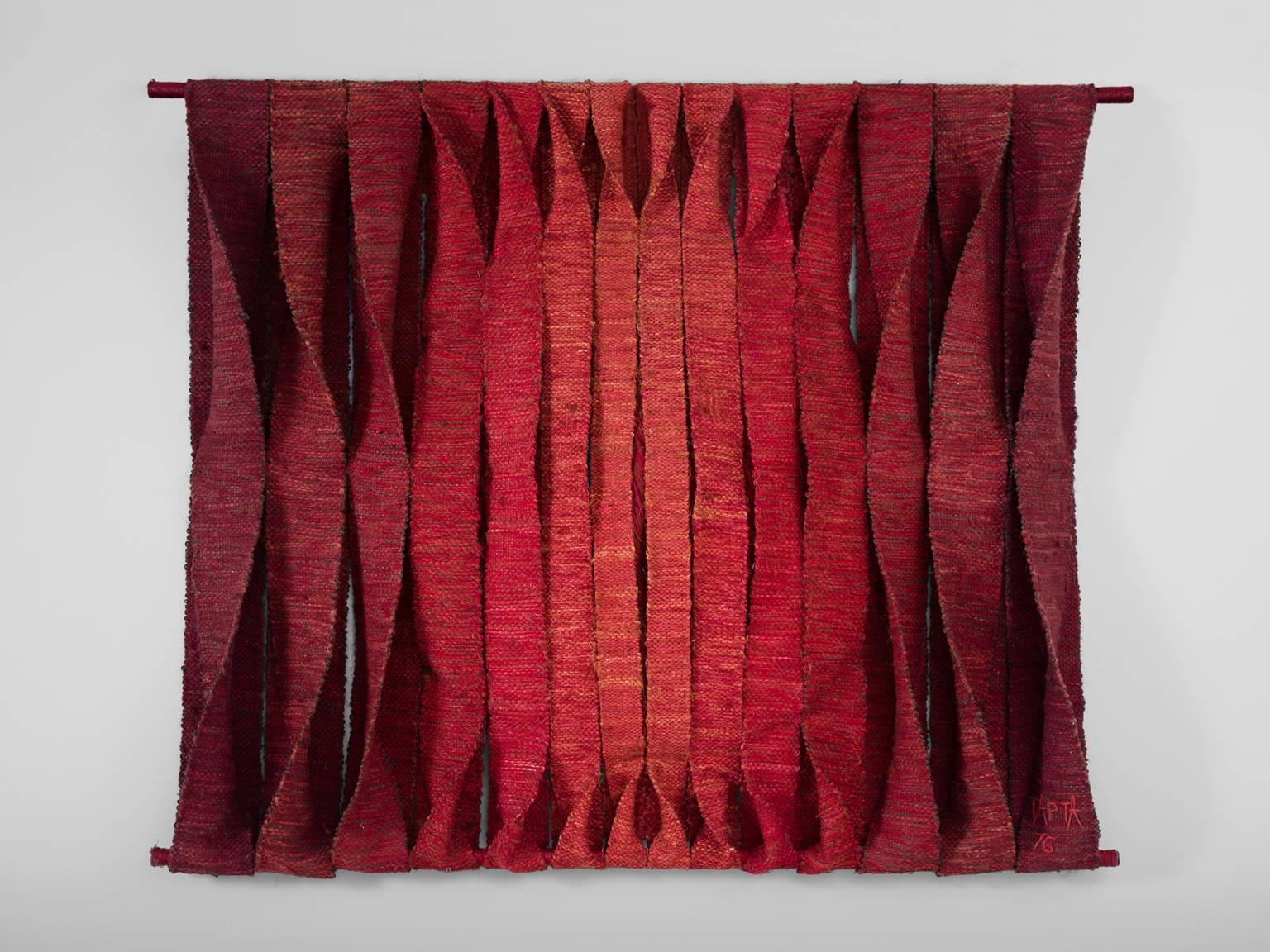 Maria Tapta Large Textile Wall Sculpture For Sale at 1stDibs | tapta fabric