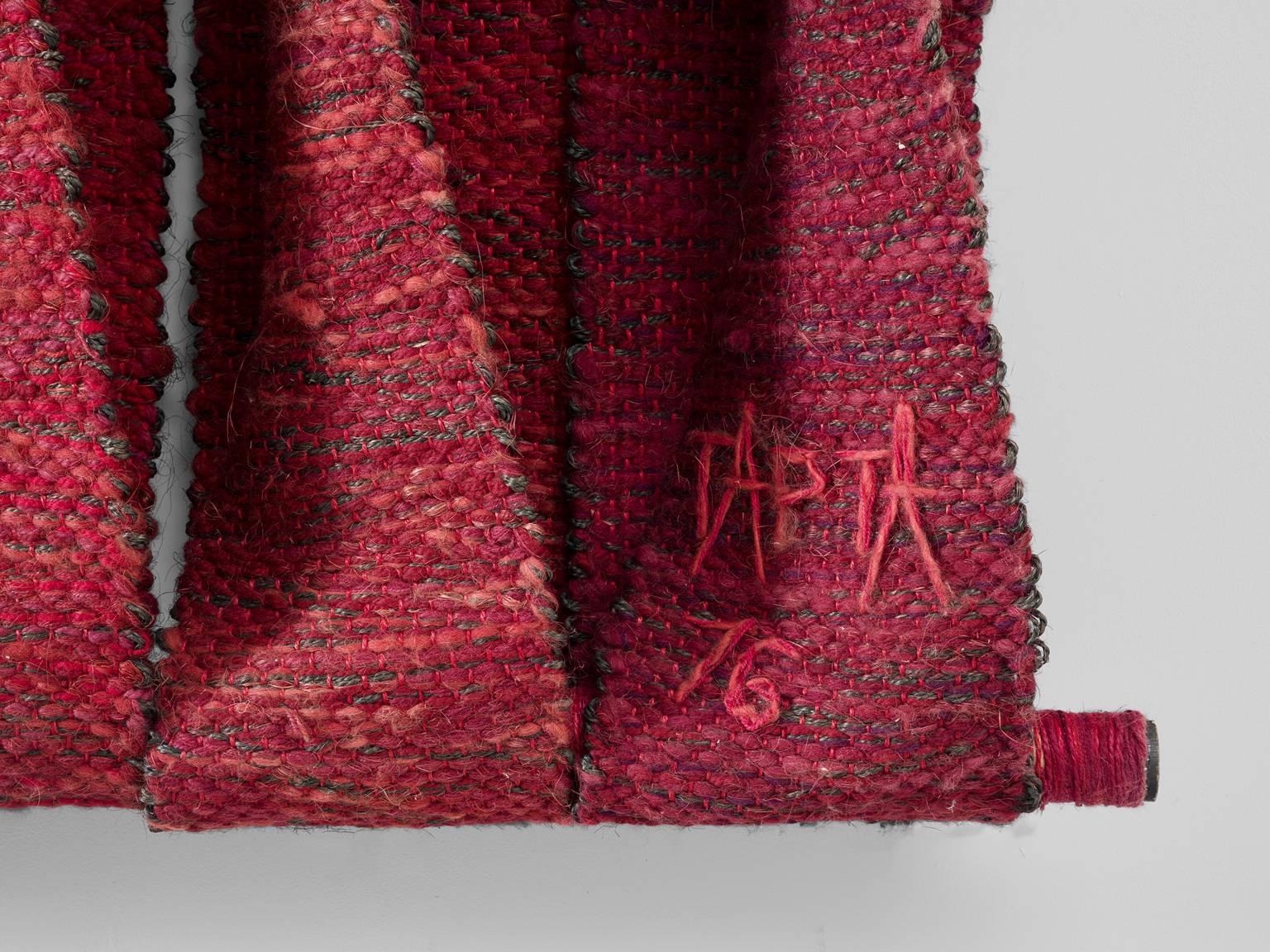 Maria Tapta Large Textile Wall Sculpture For Sale at 1stDibs | tapta fabric