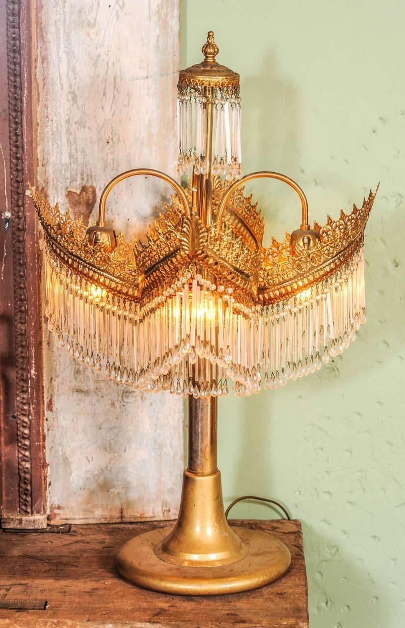Beautiful French 1920s Table Lamp at 1stDibs | 1920s lamps, 1920s table ...