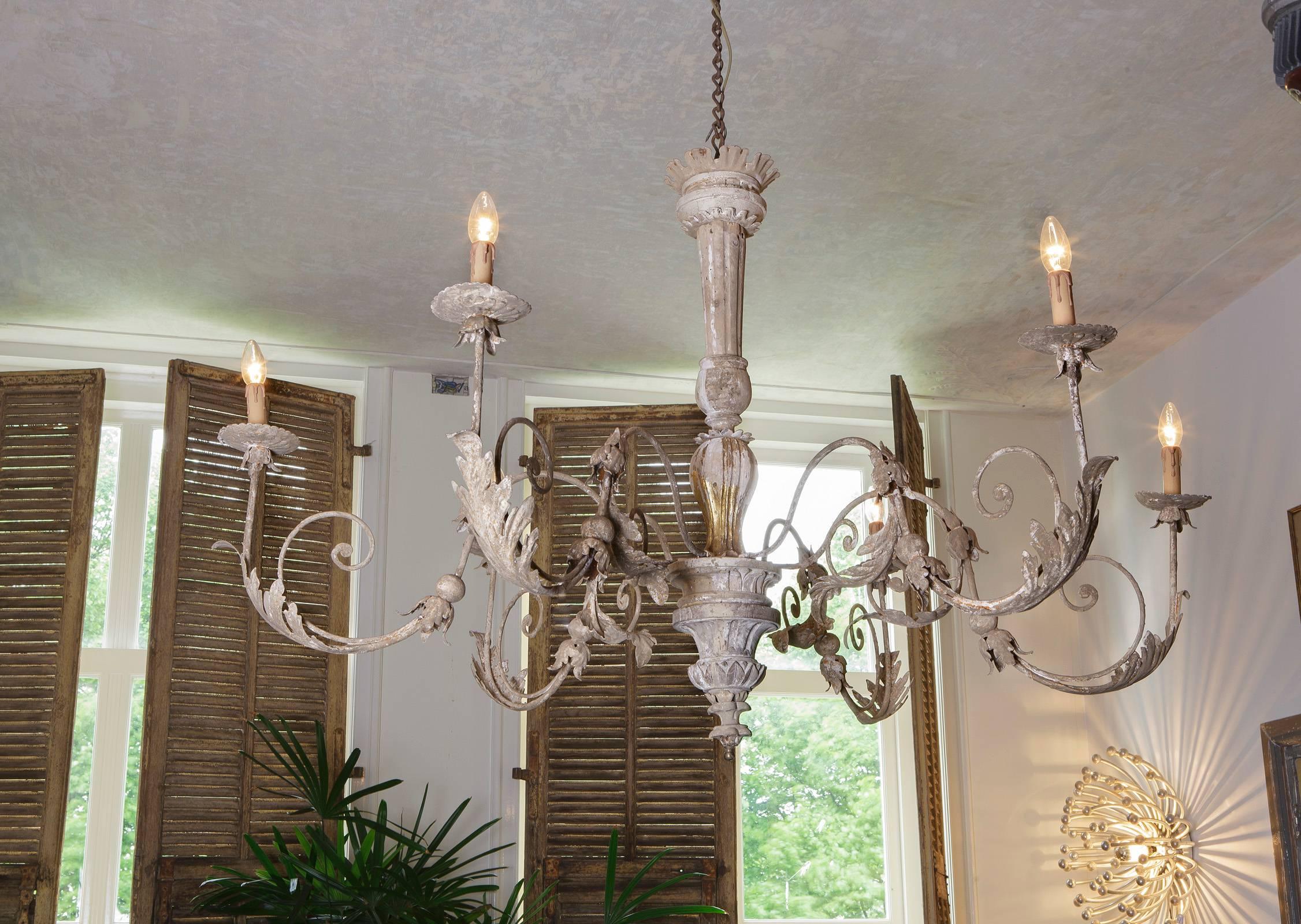 Large Decorative Chandelier Compiled of Antique Elements at 1stDibs